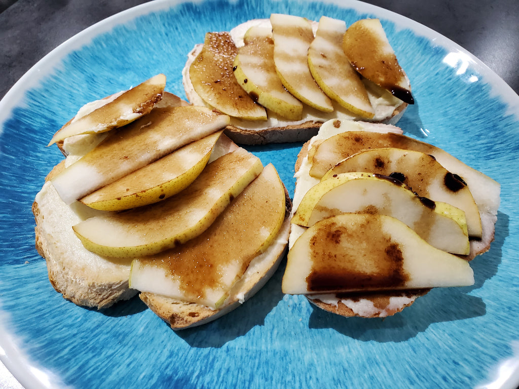 Blood Orange Goat Cheese Spread with Pear & Honey – The Olive Oil Co.