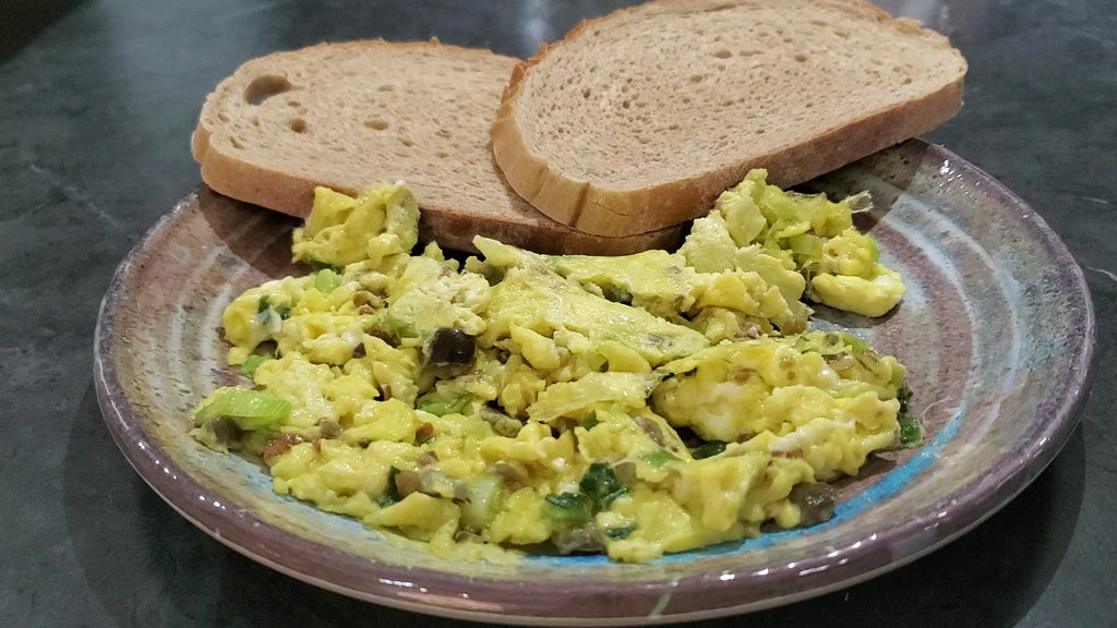 Spicy Ginger Scrambled Eggs – The Olive Oil Co.