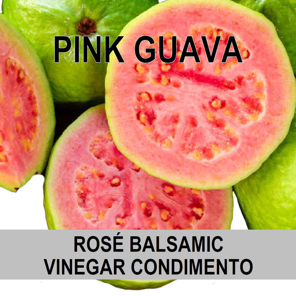Ultra-Premium Pink Guava Rosé Balsamic Vinegar Condimento – The Olive ...